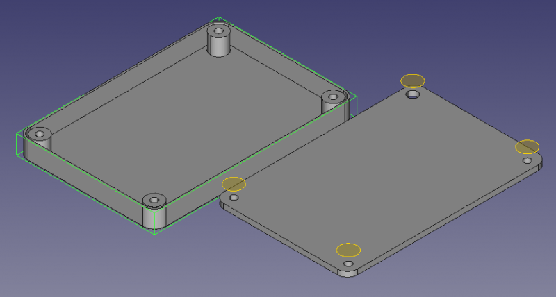 FreeCAD – Primitives based Case – mathcodeprint